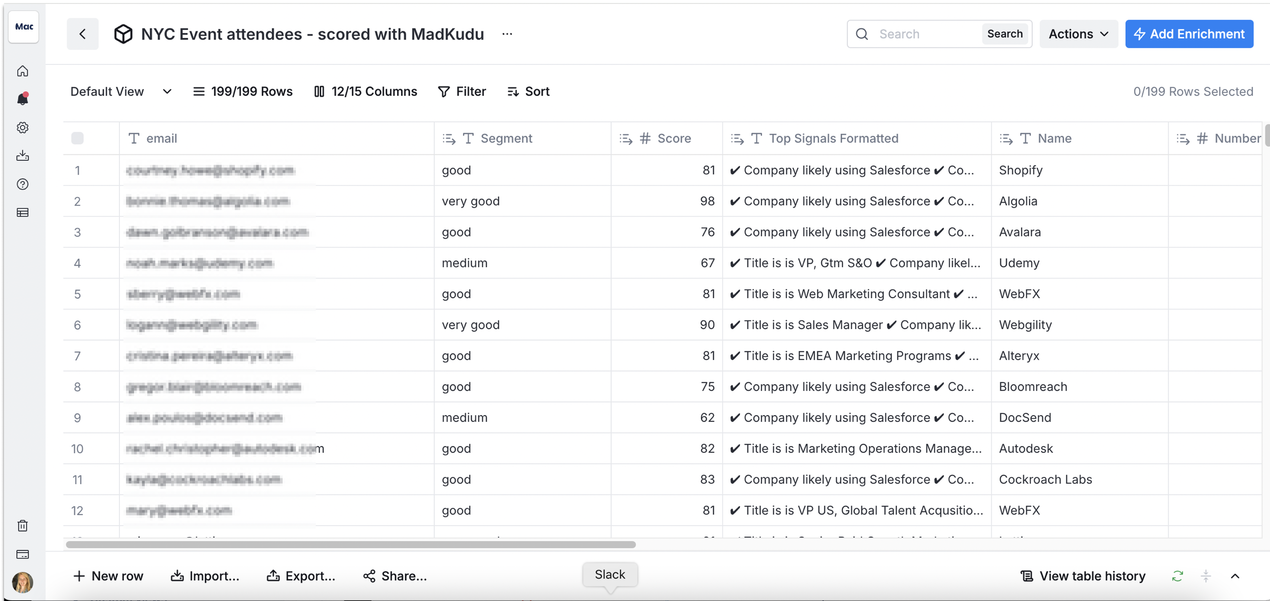How to use MadKudu in Clay – MadKudu